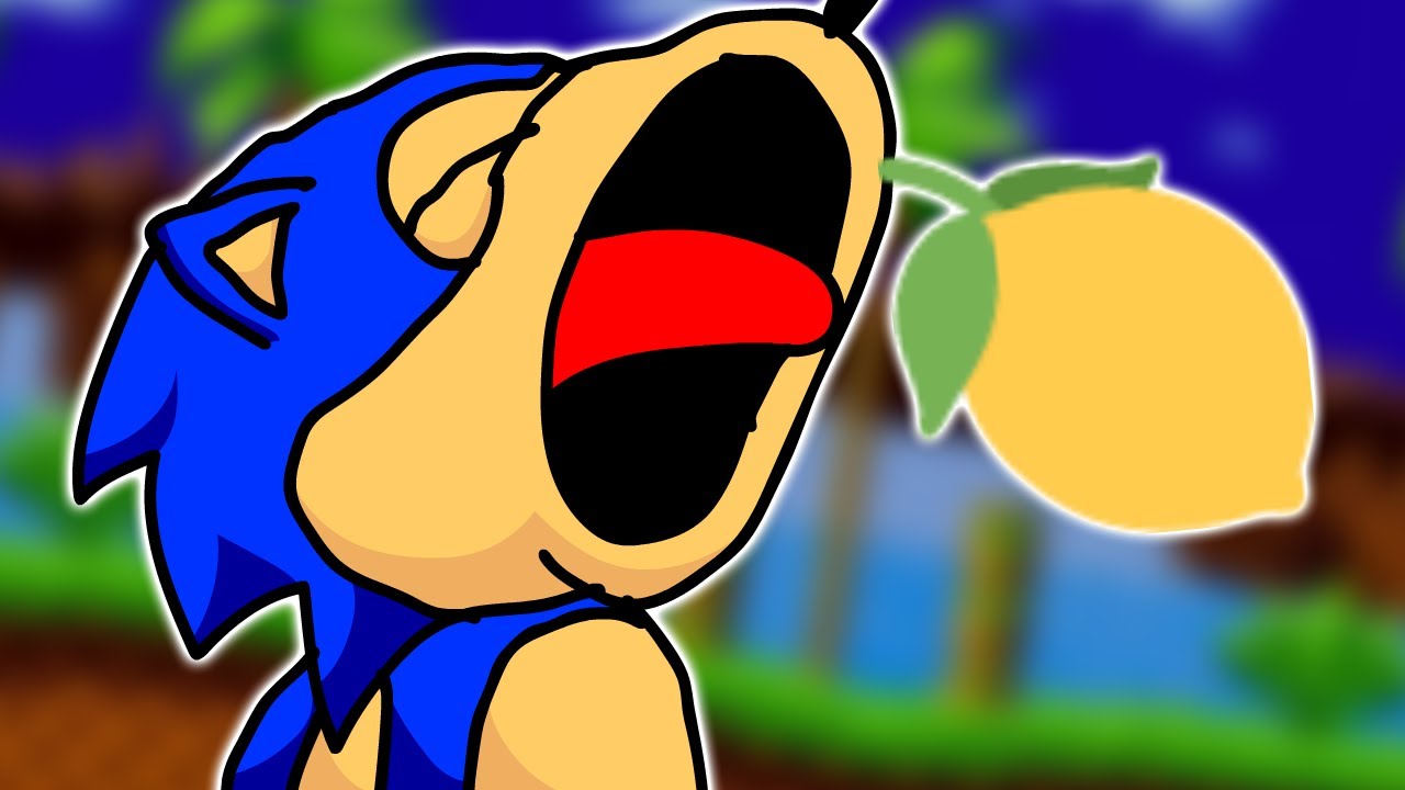 Sonic eats a Lemon and dies ( Animated ) - YouTube