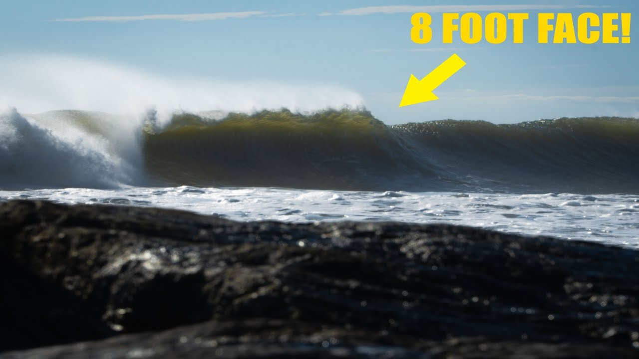Massive Messy Waves Hit Long Beach! - YouTube