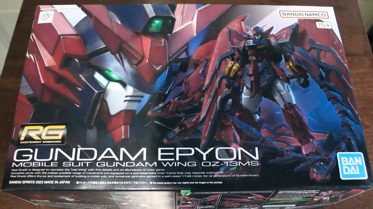 RG Epyon Unboxing - YouTube