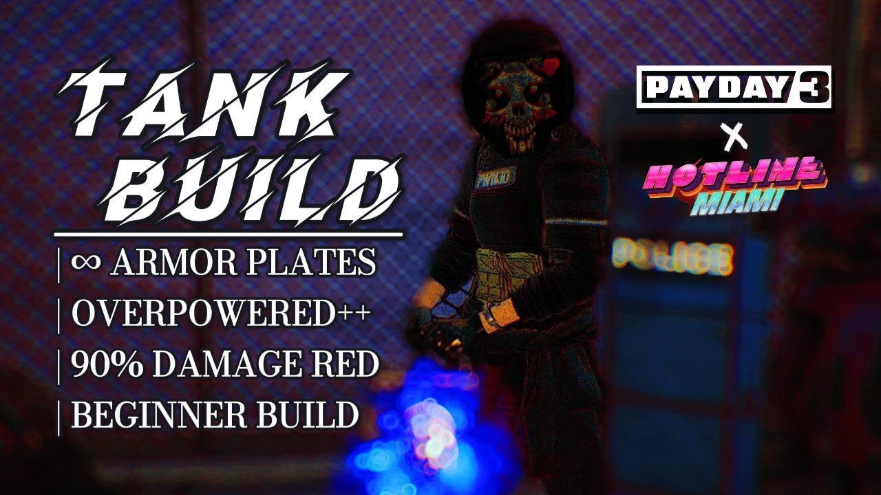 The MINIGUN TANK BUILD IS SO ADDICTIVE In Payday 3! (90% Damage ...