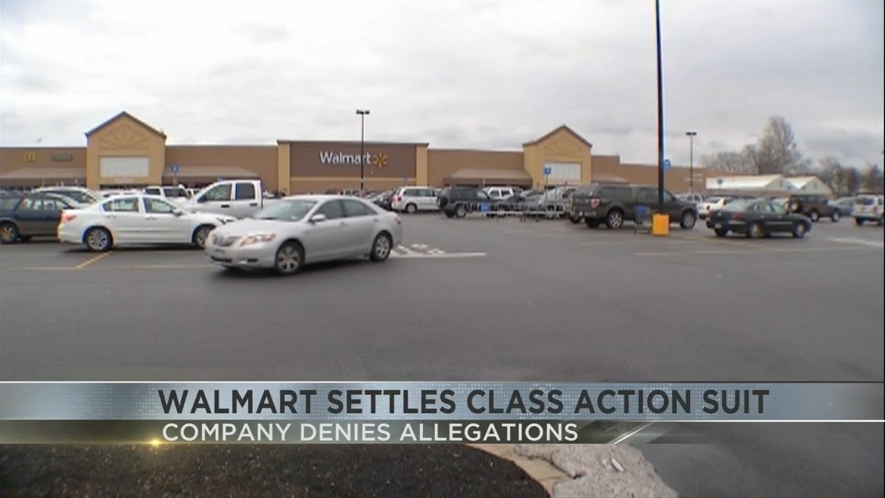 Walmart settles class action lawsuit - YouTube