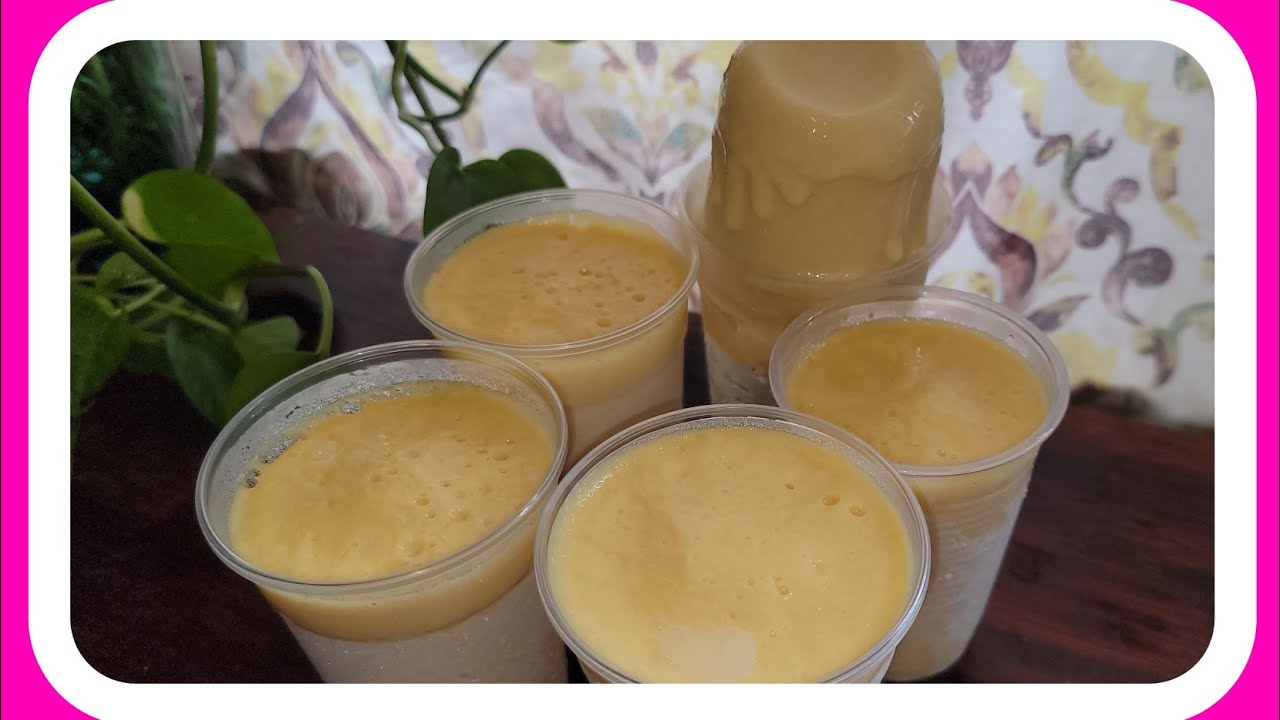 Cremoso Limber De Mango, A Mi Estilo. #mango #mangorecipe #limber - YouTube