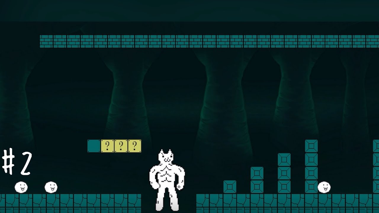 Syobon Action HD 1 and Level 2 complete #2 Gameplay - YouTube
