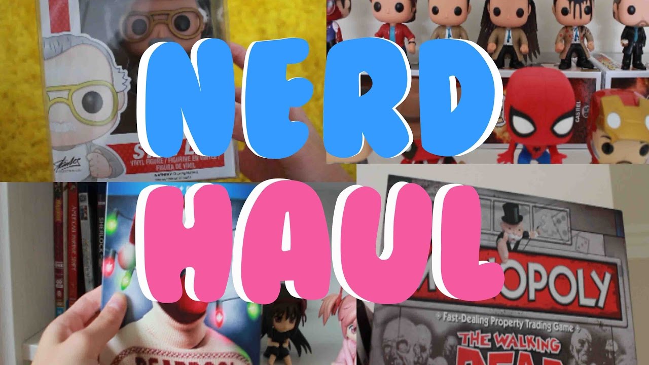 NERD HAUL – Exclusive Pop Vinyls, Supernatural, Deadpool - YouTube