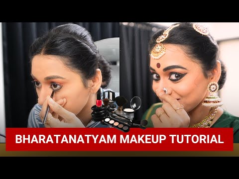 Bharatanatyam Makeup Tutorial for Beginners [Kannada]