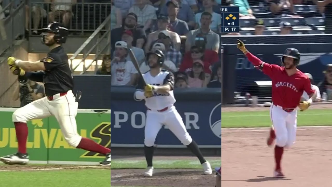 Red Sox prospect Corey Roiser homers in 3 straight games for AAA ...
