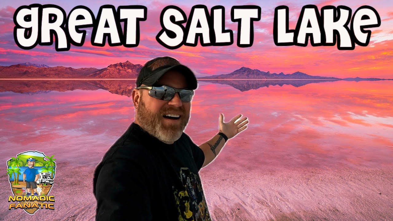 PINK Great Salt Lake, First KFC, & Taters Made TV!!! - YouTube