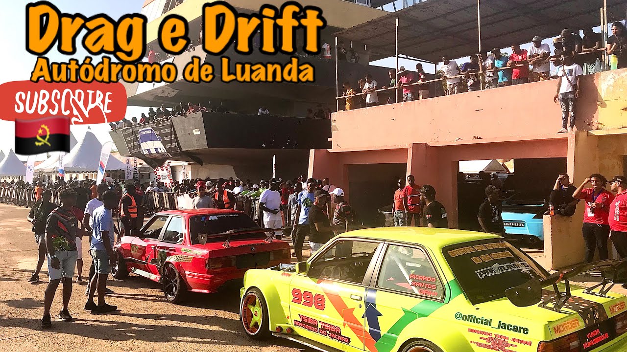 Campeonato de Drag e Drift no Autódromo de Luanda - YouTube