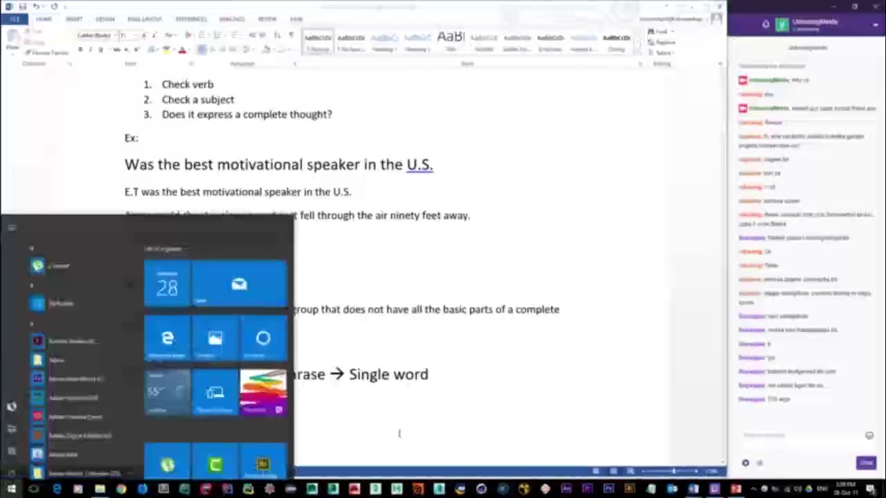 Academic English - Lesson 3 (Part 1 of 4) - YouTube