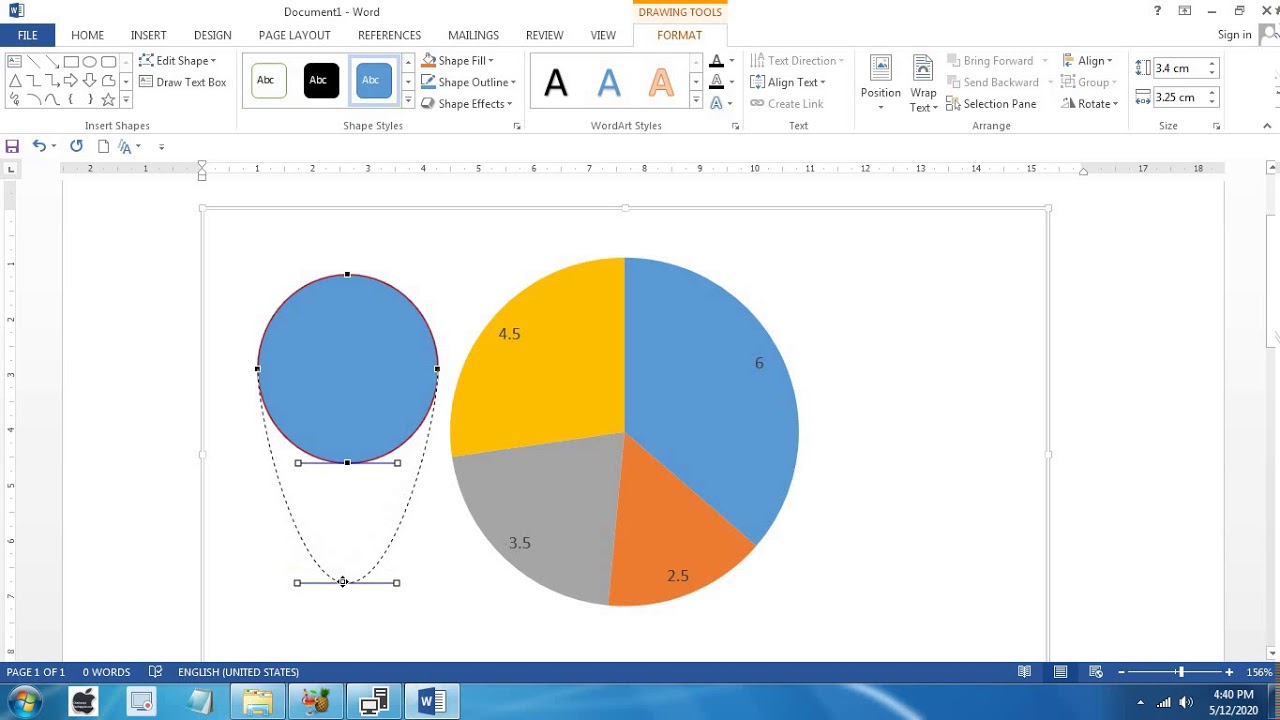 MS Word- Insert Tab, Charts | Part 2 | Hartron Skill Centre, Near Jat ...