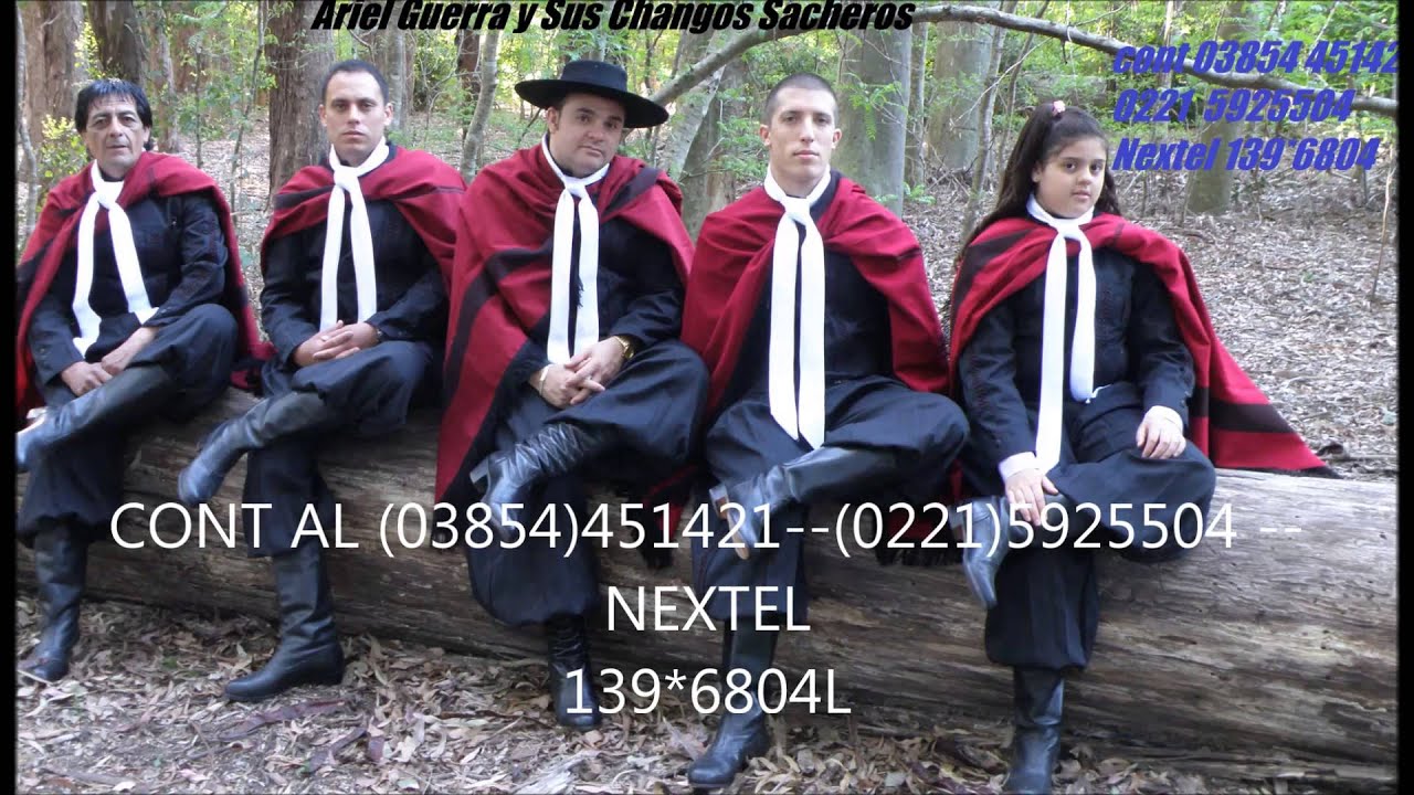 Ariel Guerra y Sus Changos Sacheros A la Sombra de Mi Mama - YouTube