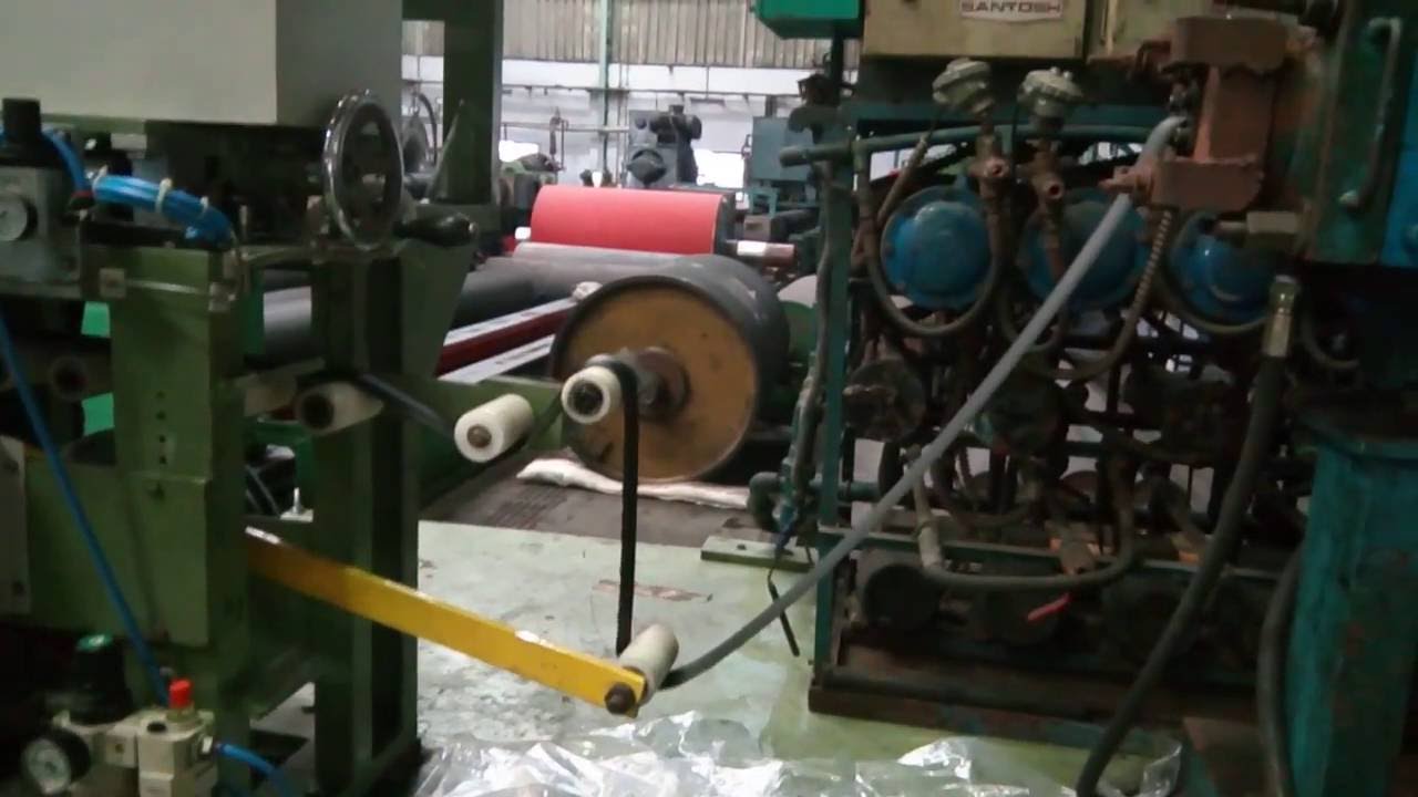 RUBBER ROLL COATING MACHINE FULLY AUTOMATIC - YouTube