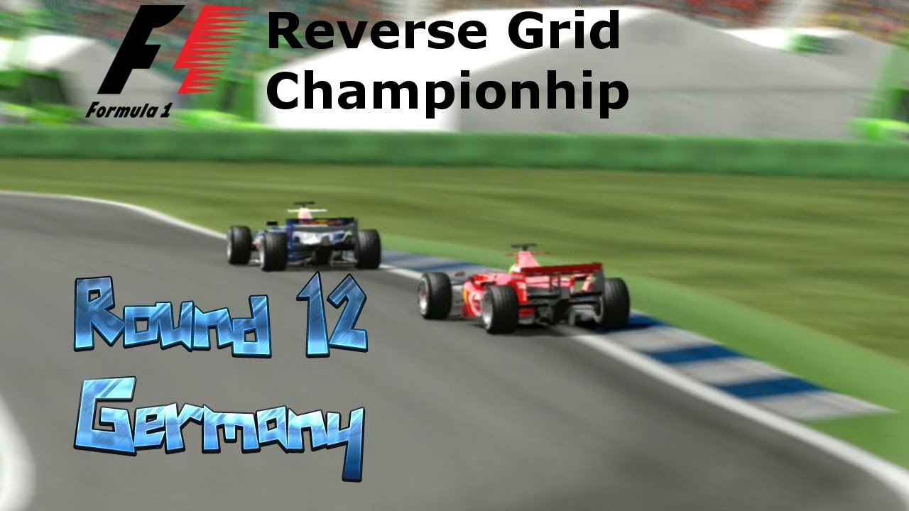 F1 2006 Reverse Grid Championship Round 12 - Hockenheimring - YouTube