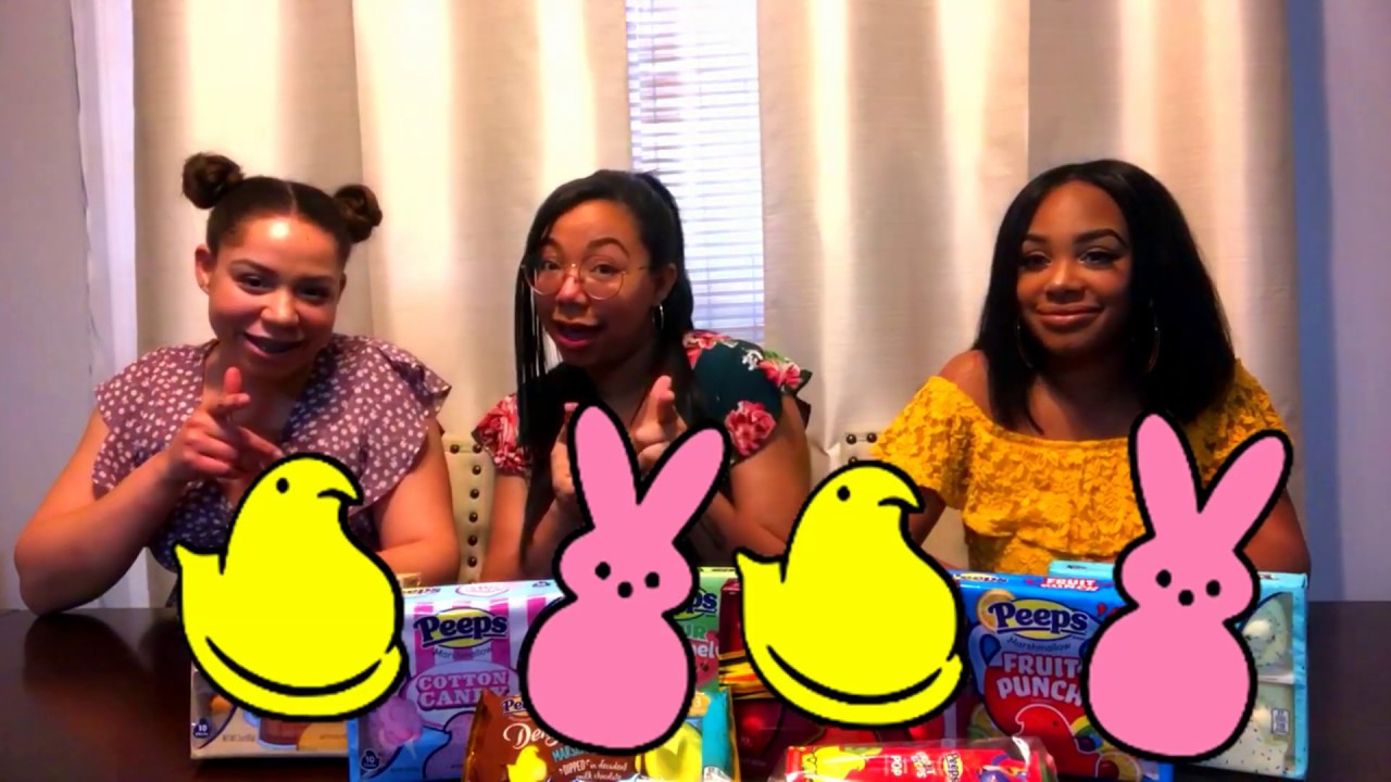 Trying Weird Peep Flavors - YouTube