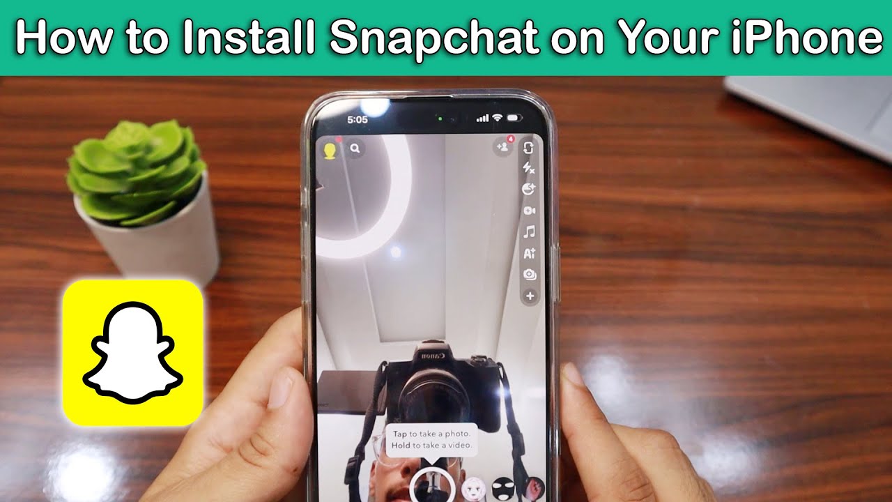 How to Install Snapchat on Your iPhone - Step by Step - YouTube