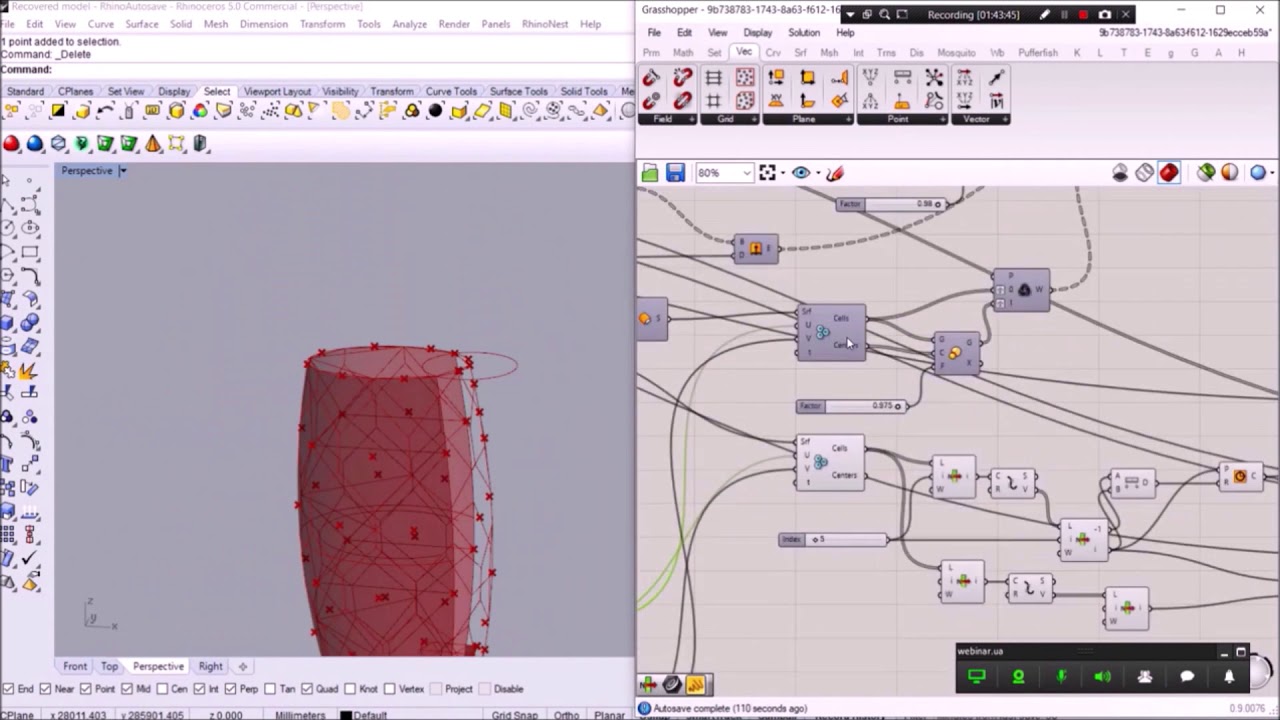 Al Bahar Tower scripting in Grasshopper - YouTube