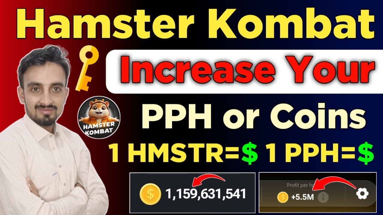 Hamster Kombat Coins or PPH Increase | Hamster kombat Coins | Hamster ...