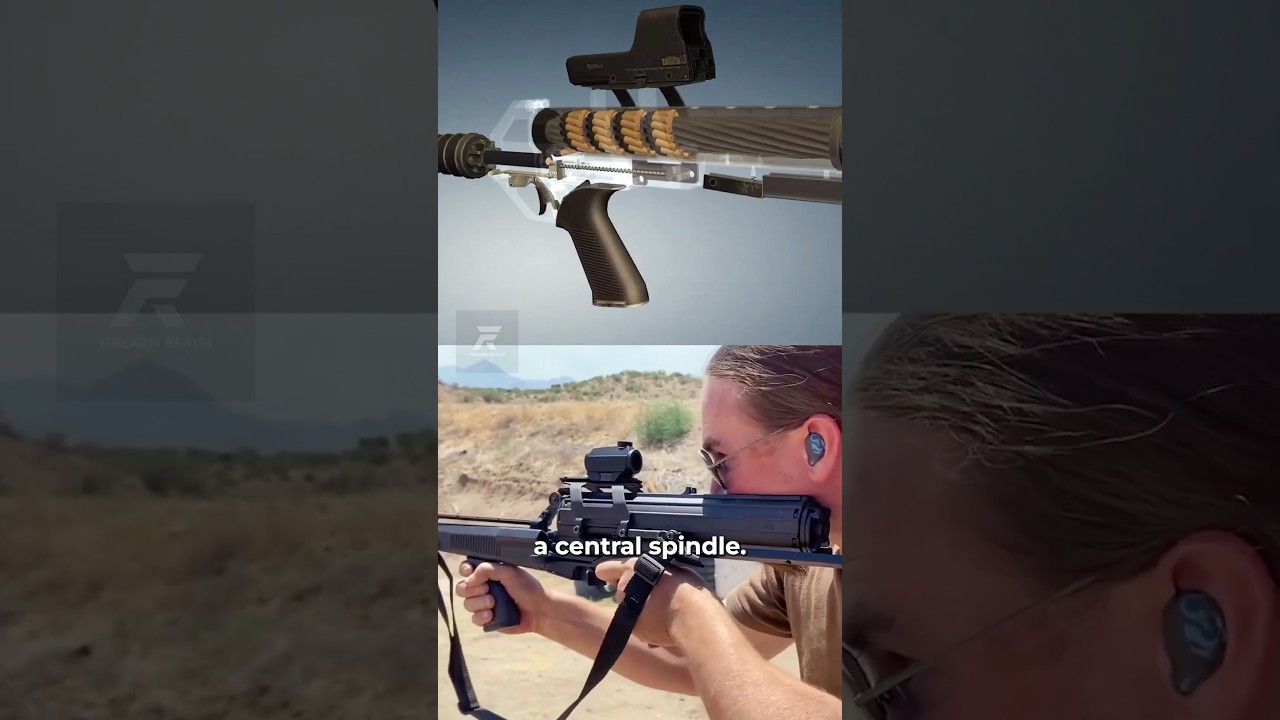 Calico M960 Helical Magazine - YouTube