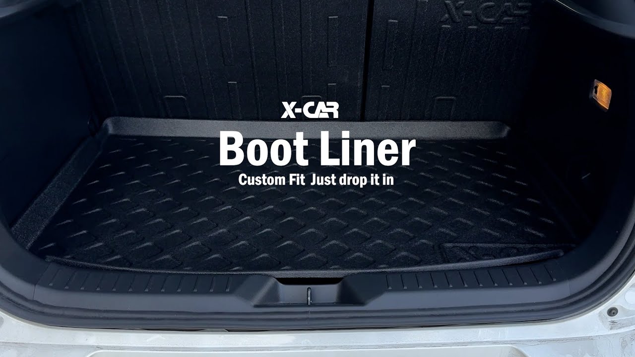 X-CAR Boot Liner | Perfect Fit All-weather Protection - YouTube