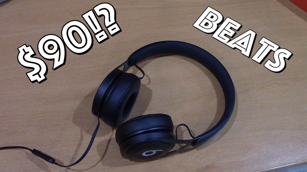 $90 BEATS!? | Beats EP Unboxing + First Look - YouTube