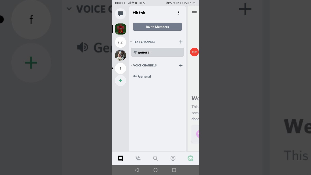como poner tu discord en tik tok - YouTube