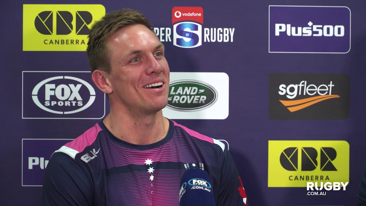 Super Rugby 2019 Round One: Rebels press conference - YouTube