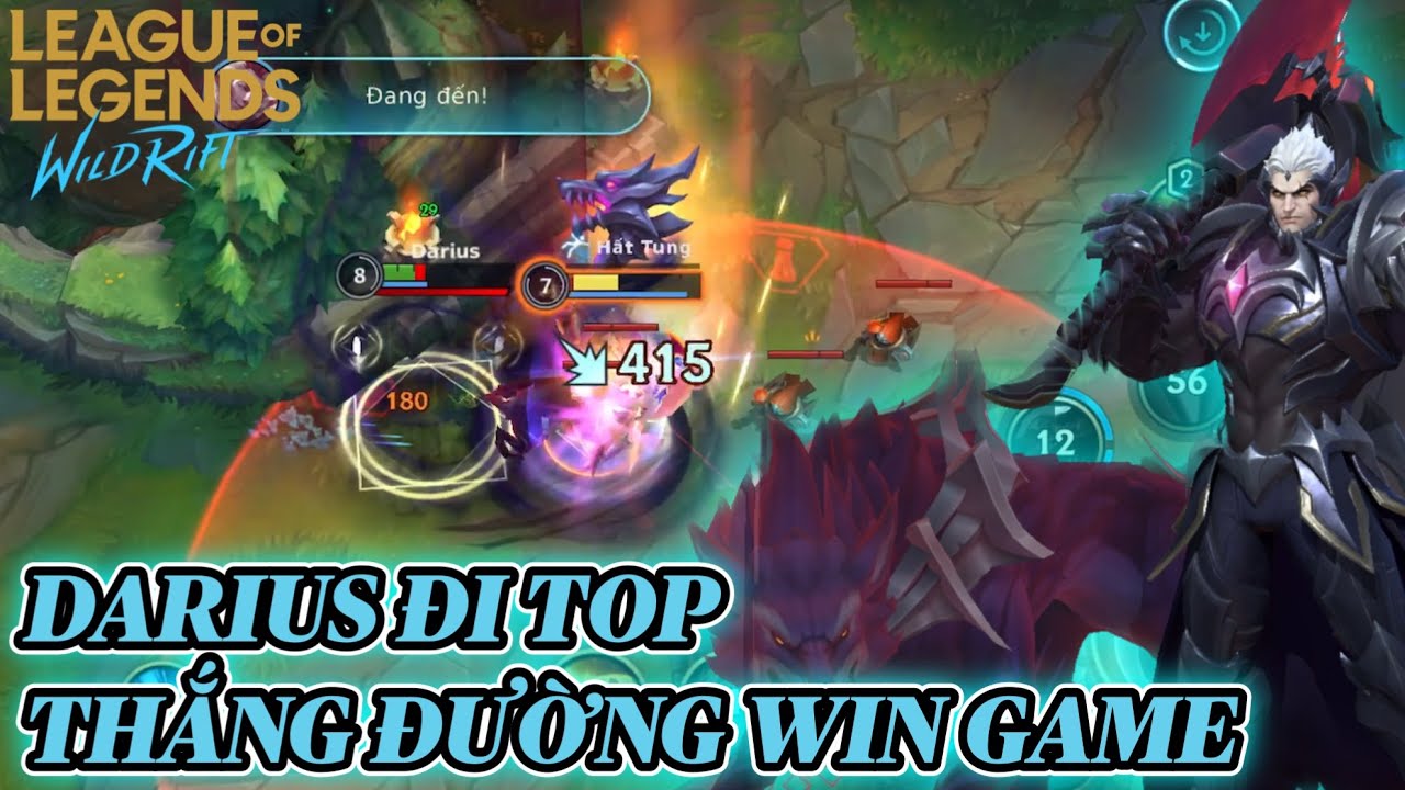 [LMHT:Tốc Chiến] Darius đi top và cách thắng đường win game cho dù đồng ...