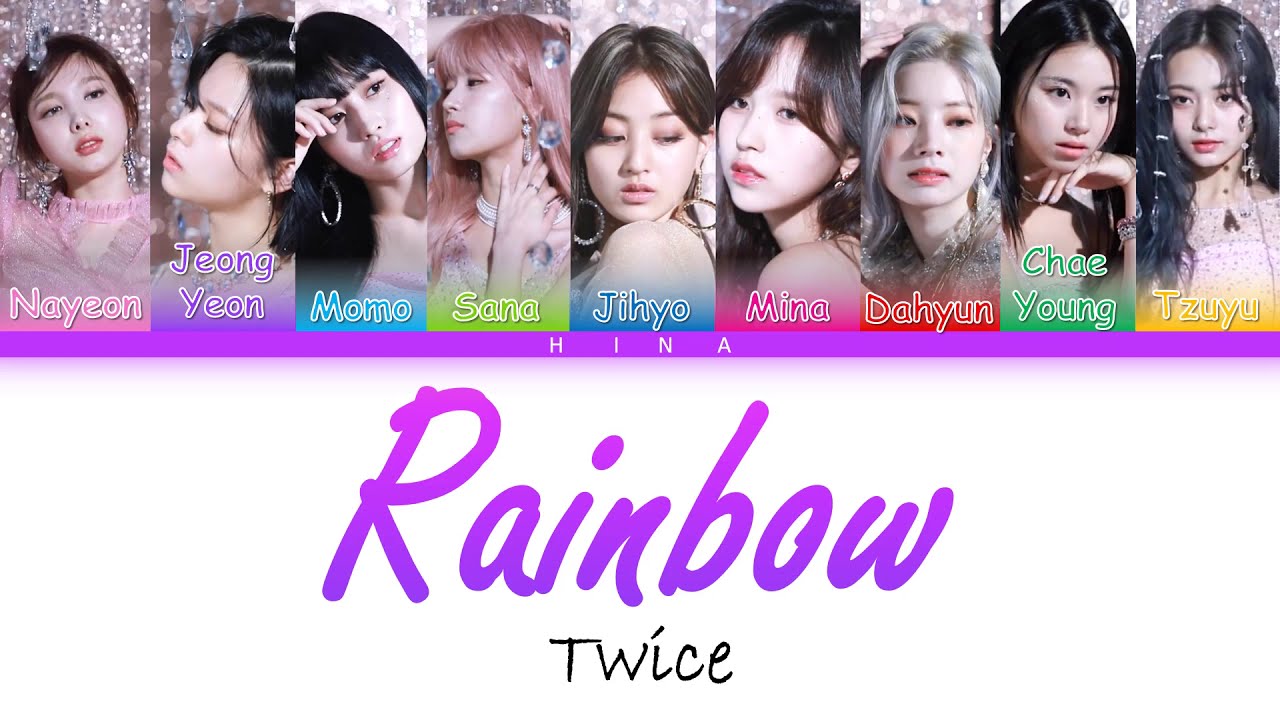 TWICE (트와이스) - RAINBOW - Color Coded Lyrics (Hang/Rom/Eng) - YouTube