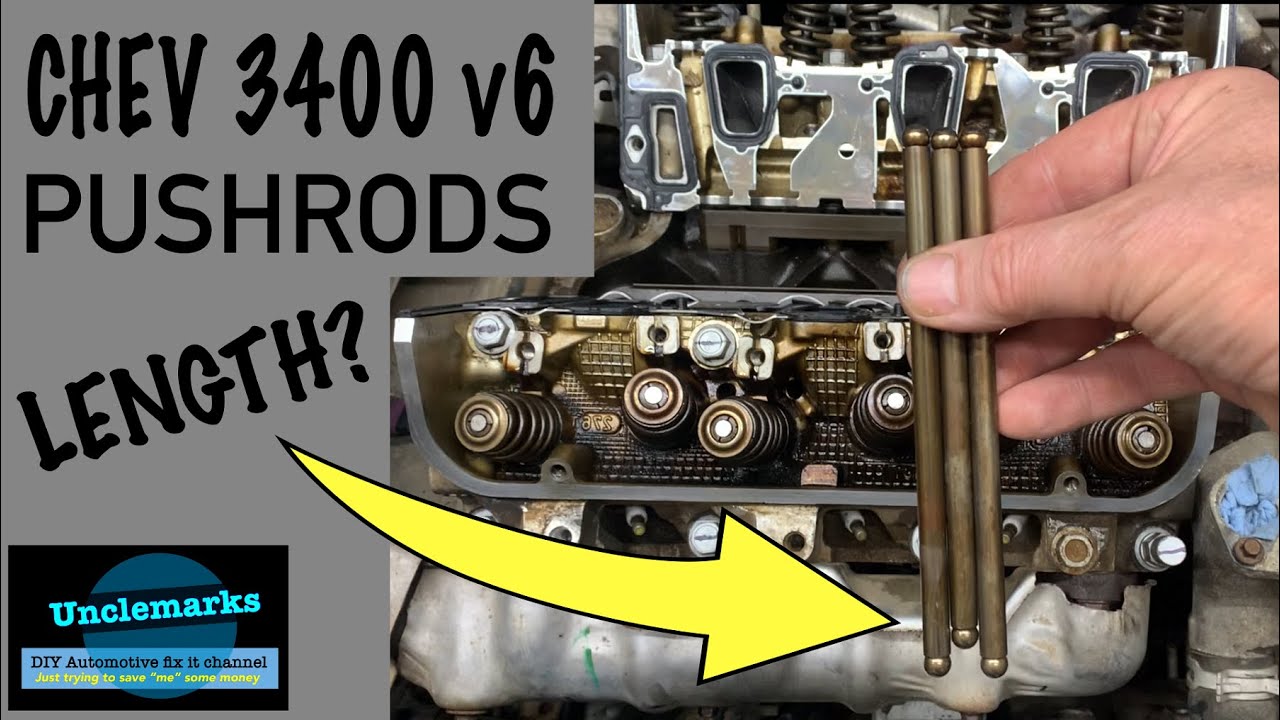 Chev 3400 V6 Push Rod Order Orientation EP 281 YouTube