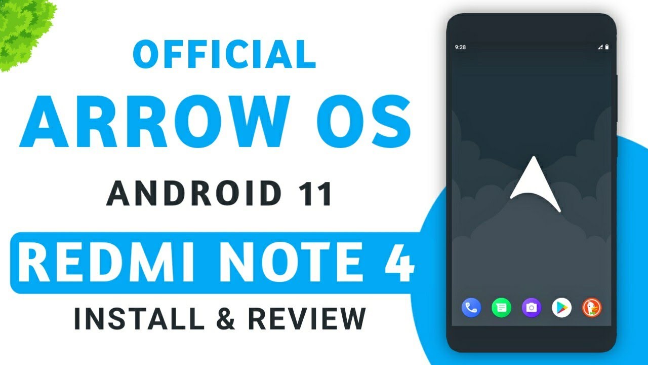Arrow OS 11.0 Official Rom For Redmi Note 4 | Android 11 | Install ...