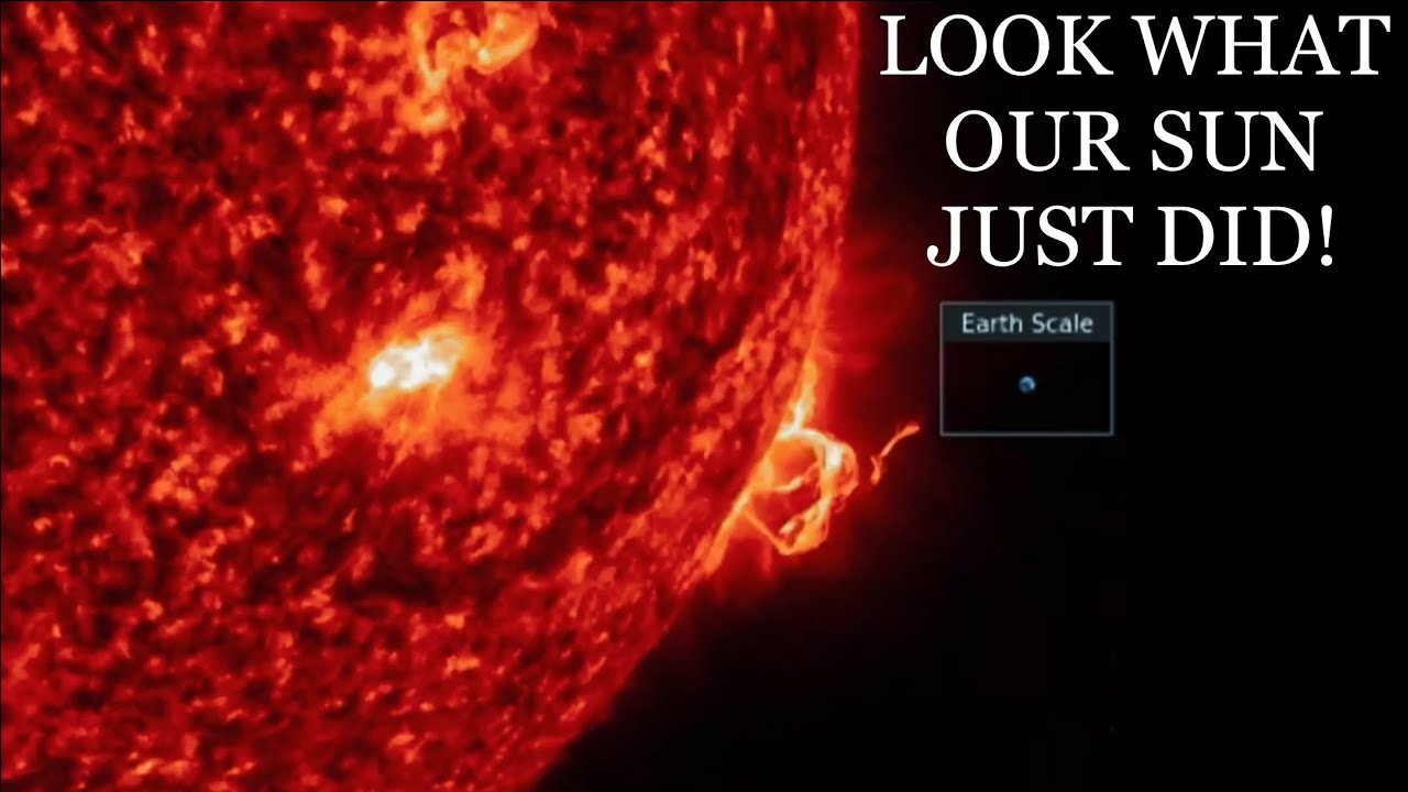 LOOK WHAT OUR SUN JUST DID! / Heads UP! A Fast Forming Earth Facing ...