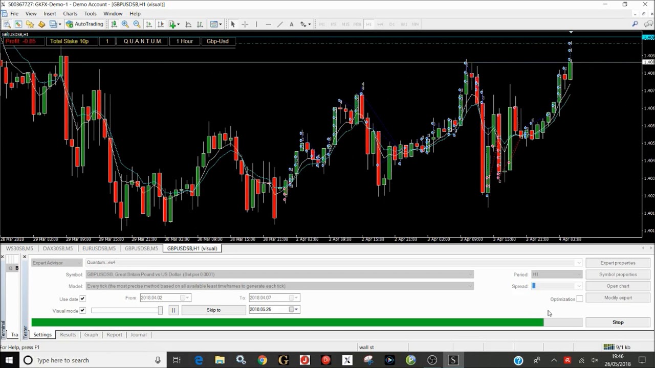 Quantum forex trading Robot - YouTube