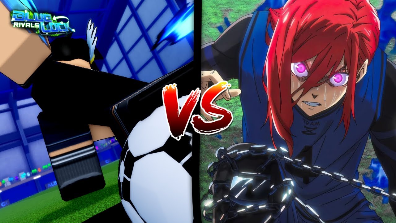 Blue Lock Rivals Vs Anime Comparison (Chigiri x Gagamaru REVAMP UPDATE ...