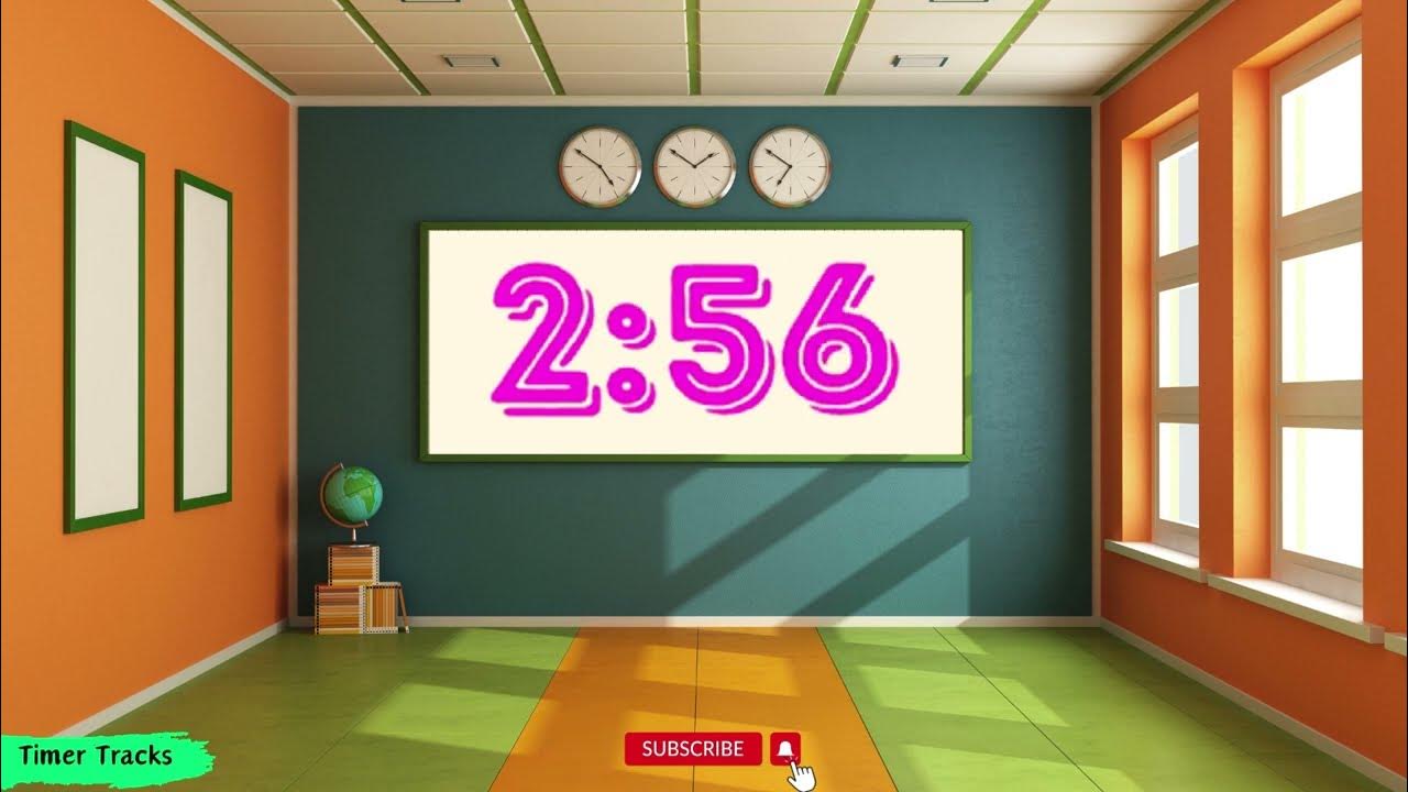 5-Minute Classroom Countdown Timer| No Music | Happy Alarm Edition ⏰😃 ...