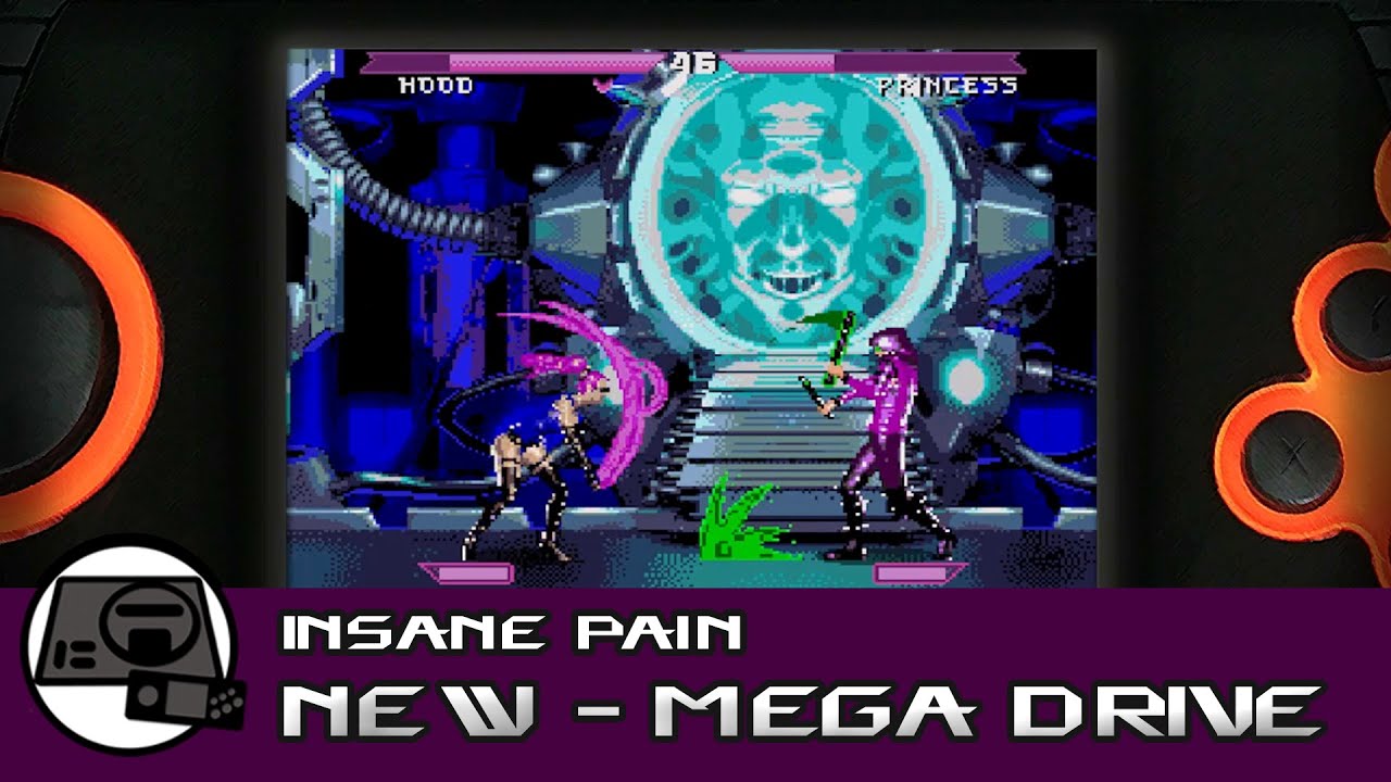 INSANE PAIN (2022) - NOVO Jogo para MEGA DRIVE - YouTube
