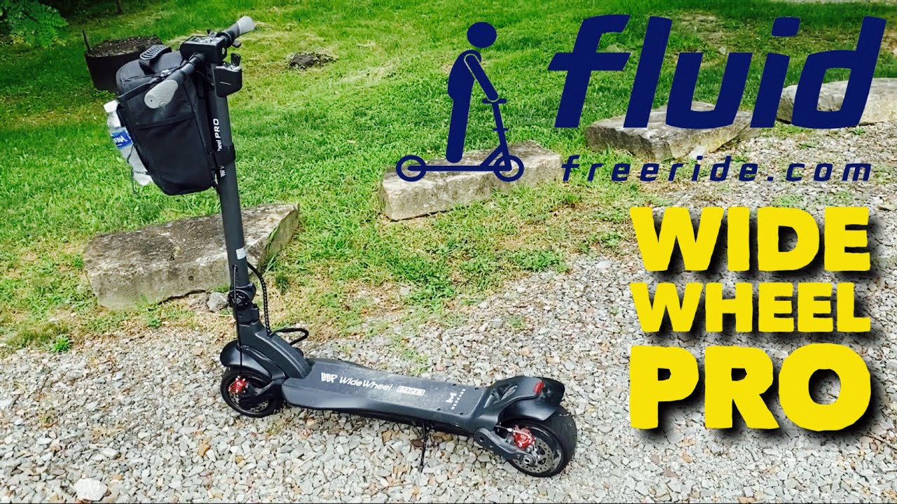 Mercane WideWheel Pro Electric Scooter First Long Ride - YouTube