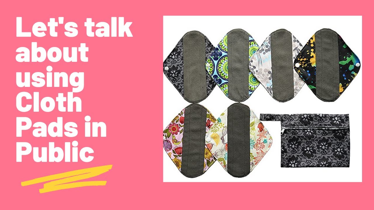 What to do with your cloth pad in public - YouTube