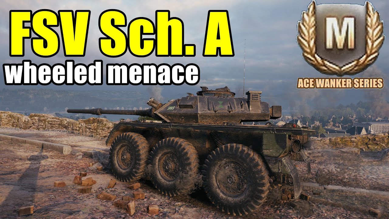 World of Tanks | FSV Scheme A - Wheeled Menace - YouTube