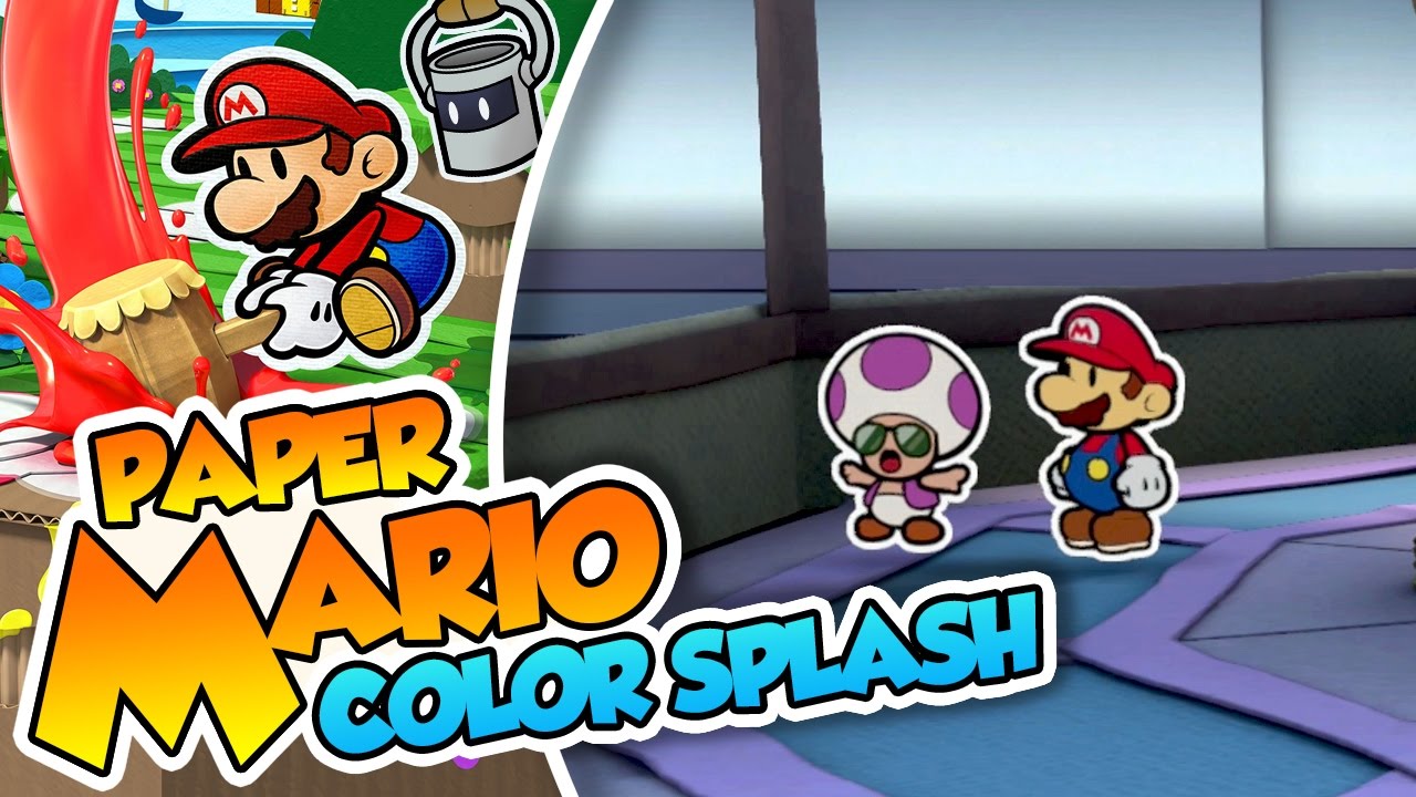 El farero pandillero!! - #27 - Paper Mario Color Splash (Wii U) en ...
