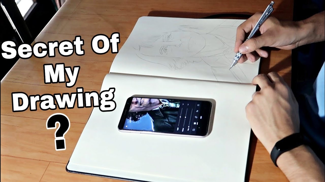 Secret of My Drawing ? 😲 - YouTube