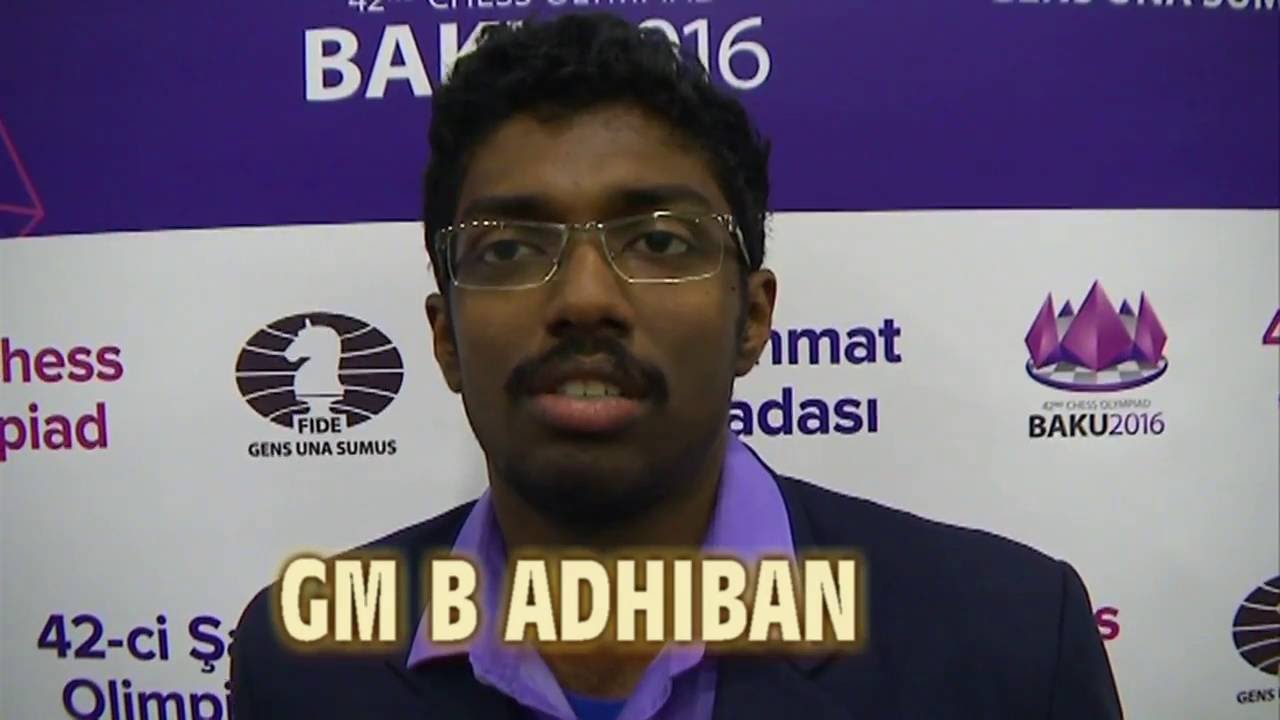 Adhiban takes India to the top after 6th Round at 42 Baku Chess ...
