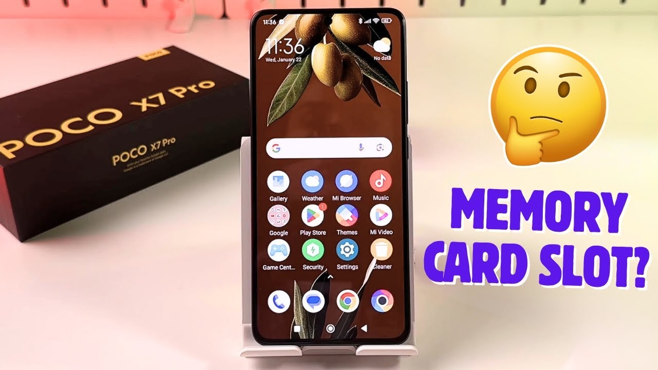 Does the POCO X7 Pro Have a Memory Card Slot? - YouTube