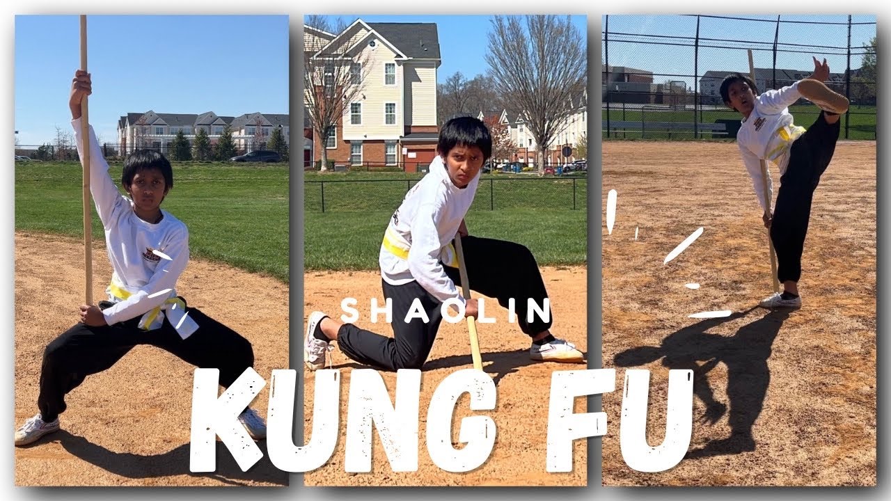 Shaolin Temple Kung Fu - Shaolin Yin Shou Gun :Yin Shou Staff - Mithran ...