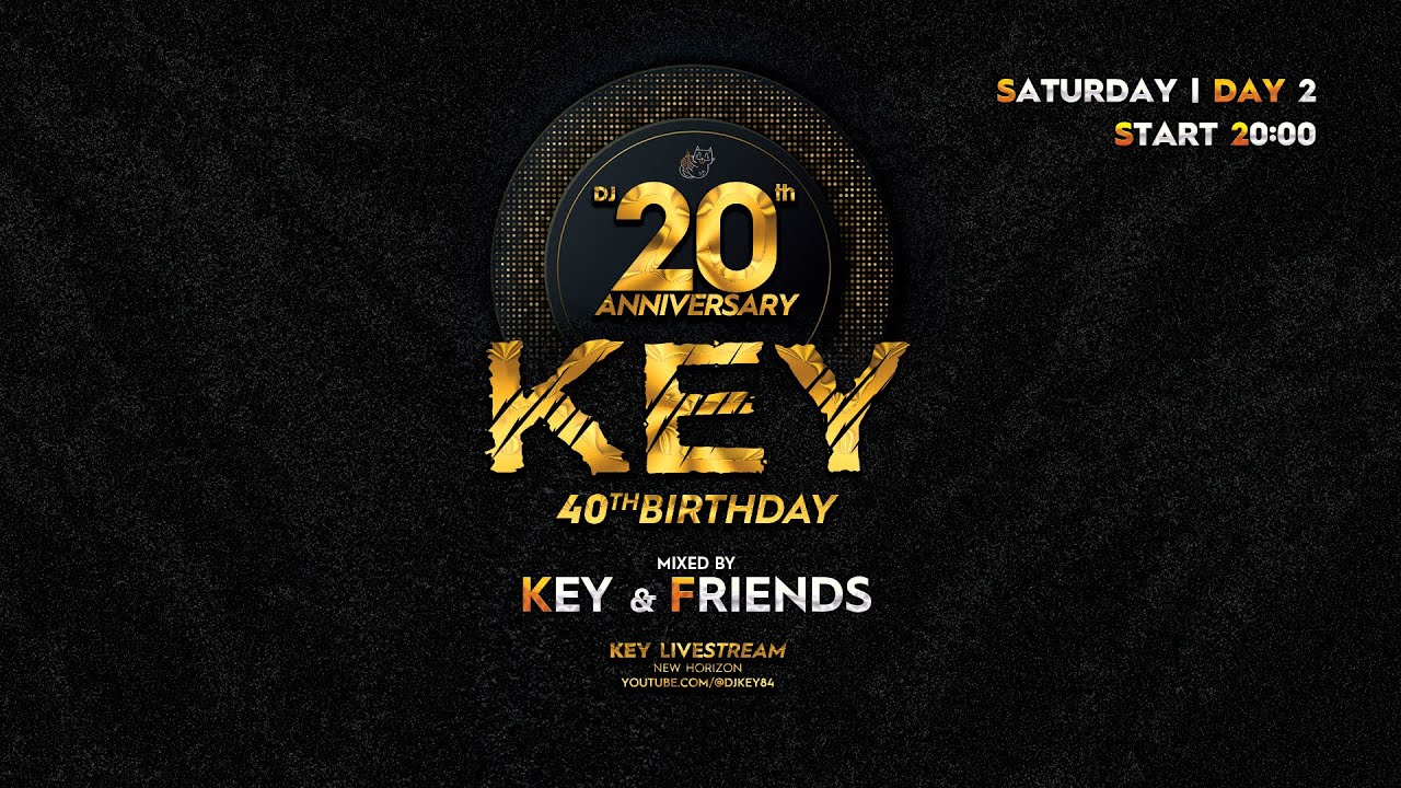 🔴 KEY 40th BIRTHDAY 2 [07.12.24] ★ DJ 20th ANNIVERSARY ★ KEY & FRIENDS ...