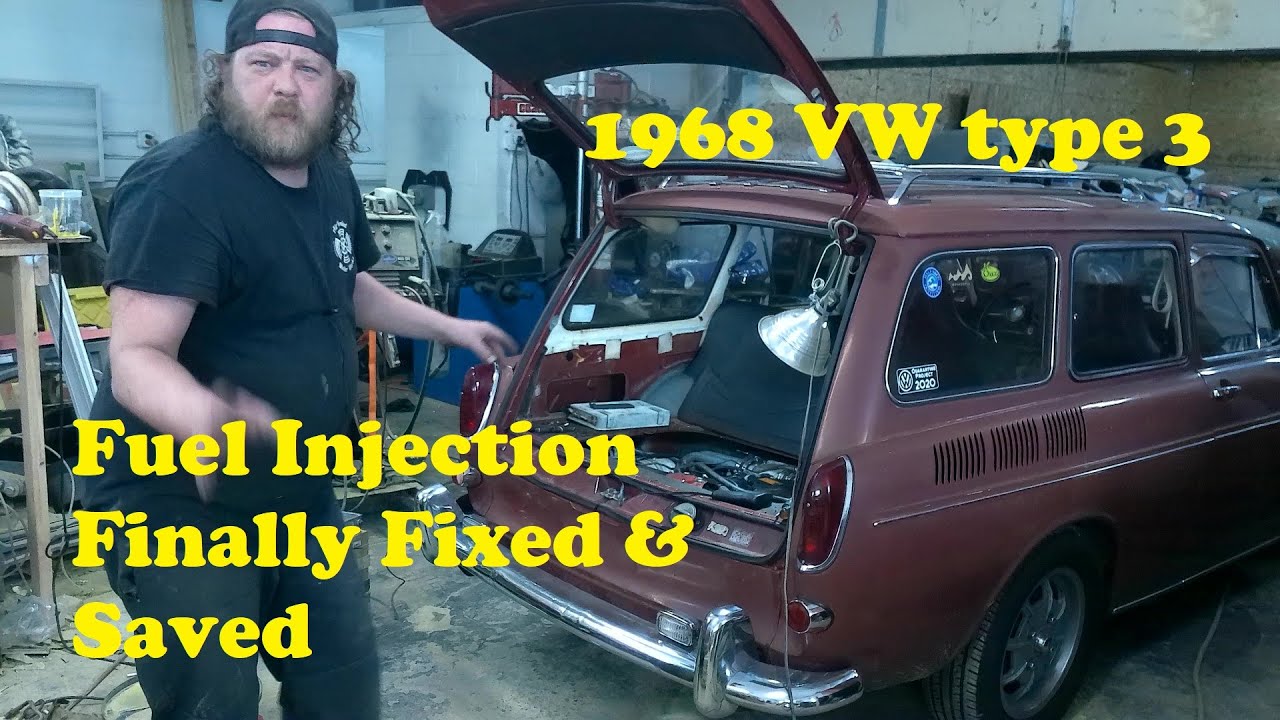 (pt:2) 1968 VW type 3 fuel injection finally fixed - YouTube