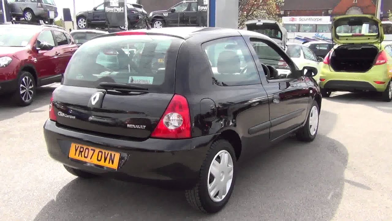 2007 RENAULT CLIO CAMPUS 8V - YouTube