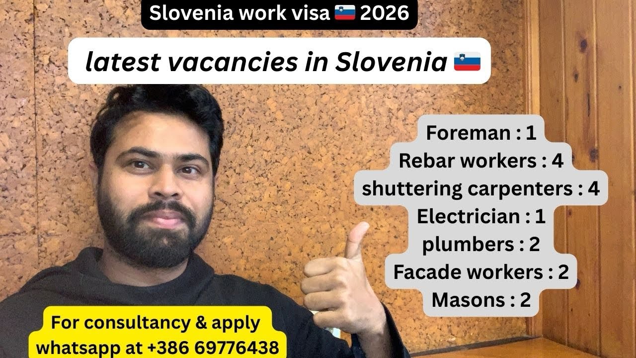 Slovenia work visa 2026 l latest vacancies in Slovenia l slovenia work ...