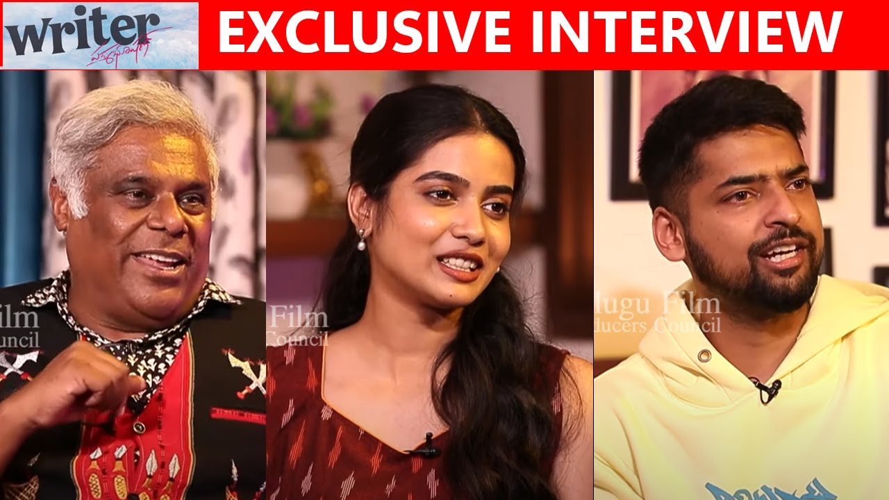 Writer Padmabhushan Interview | Ashish Vidyarthi, Tina , Producers Sharath Chandra | TFPC - YouTube