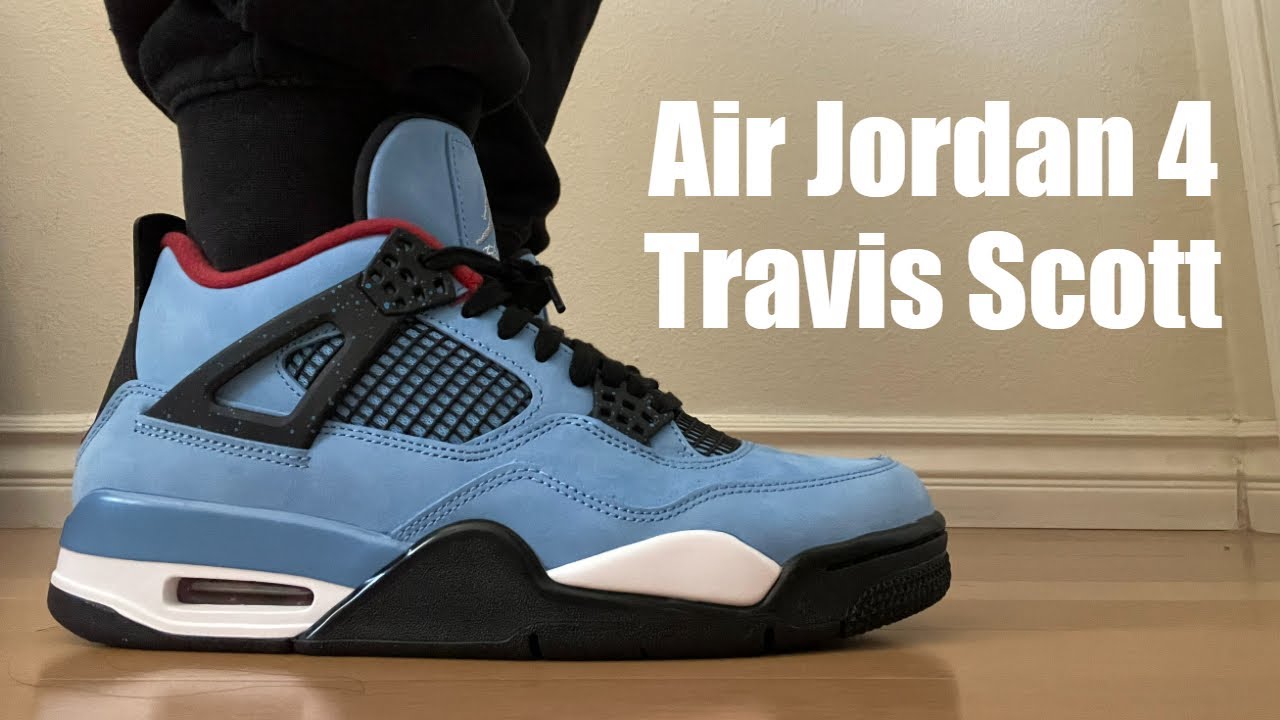 Air Jordan 4 Travis Scott Cactus Jack **With On Foot** (TDunky Review ...