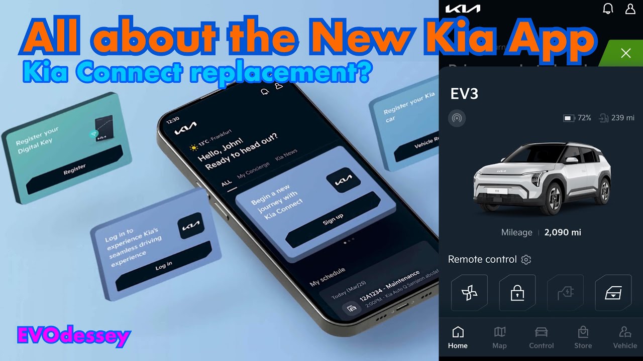 All about the New Kia App - A replacement for Kia Connect? Currently ...